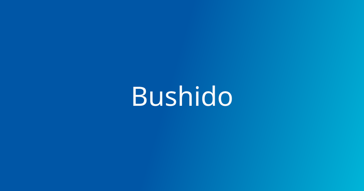 Order Authentic Asian Online | Bushido - Pickup or Delivery Available